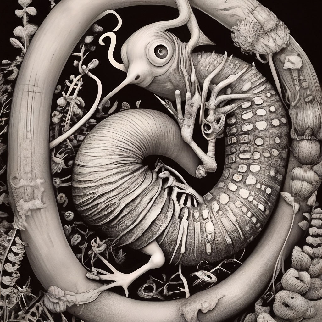 "A worm in a swoon ................................... " Nonsense ...