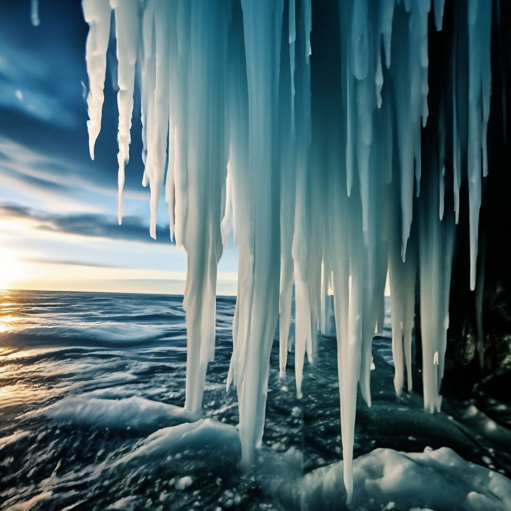 "Brainicle or "Finger of Death" In the Arctic, very unusual icicles ...