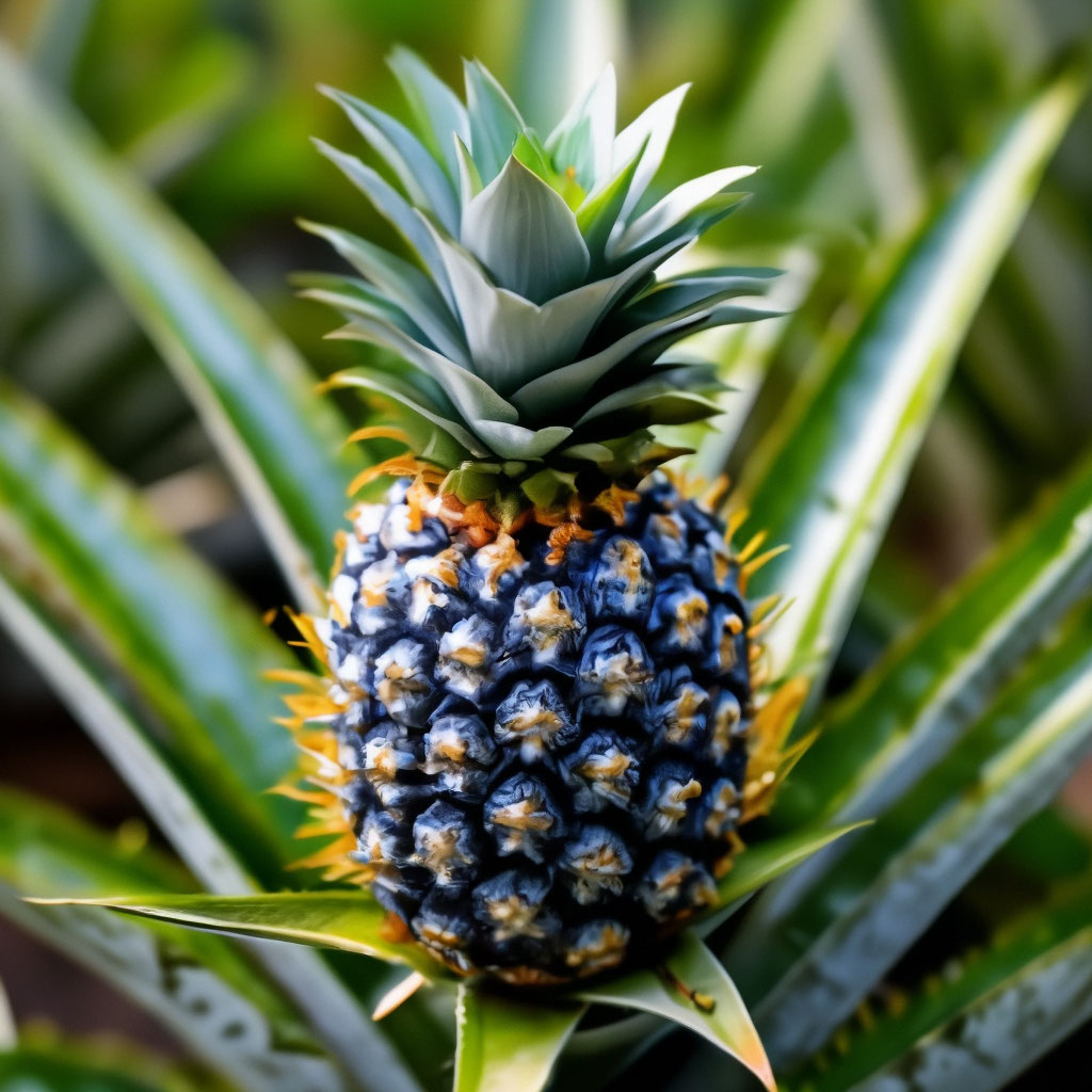 "Yummy pineapple, professional photo, 4k, 1/250s, f/2.8, ISO 100 ...