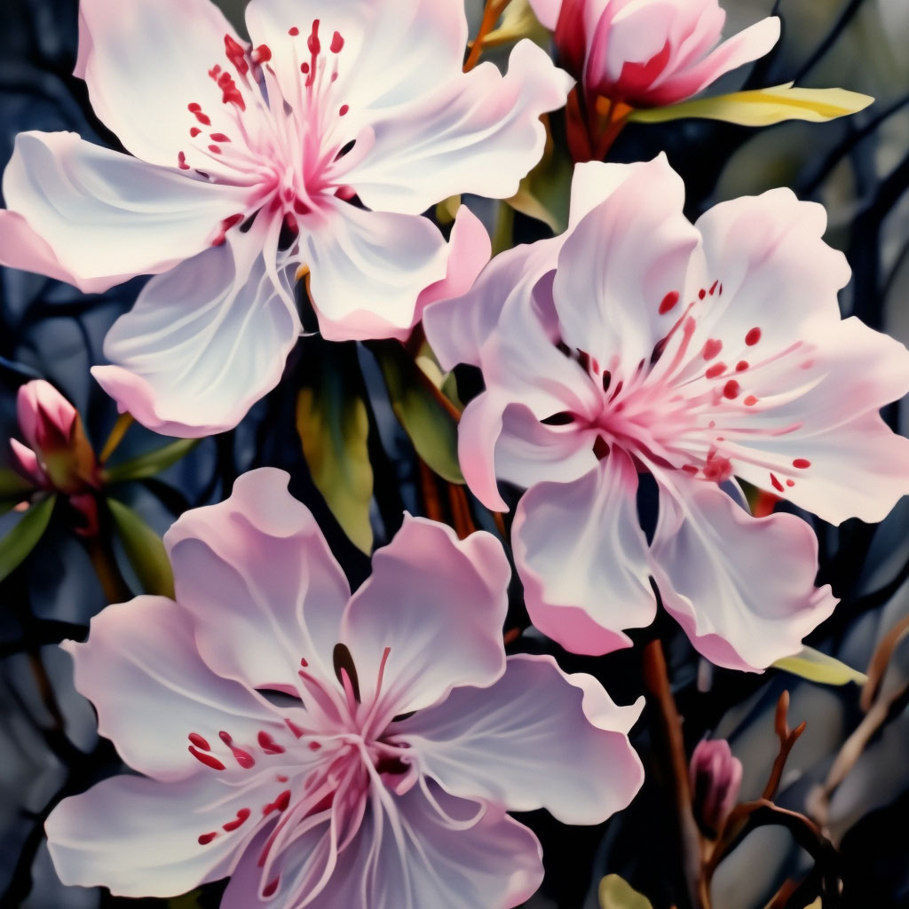 "Art by Marney Ward artwork, Art by flowers of bagulnik,Lédum ...