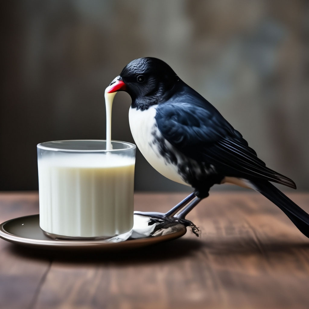 "Bird's milk" — image created in Shedevrum