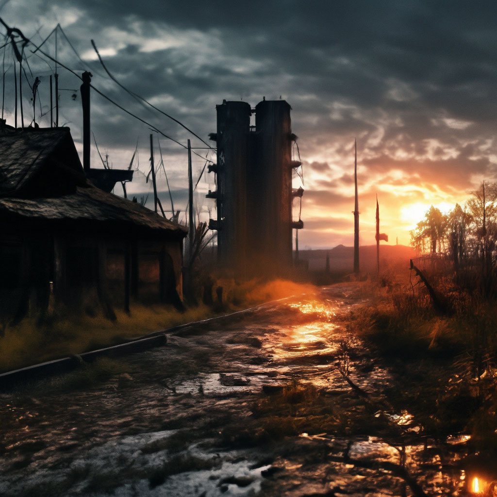"S.T.A.L.K.E.R. shadow of Chernobyl, horror , oppressive atmosphere ...