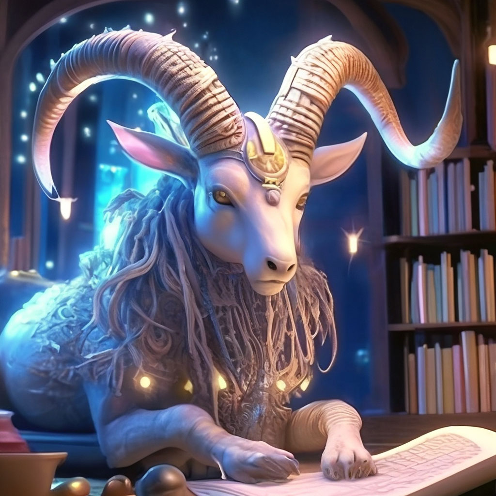 "Capricorn Electric Fantasy Fairy Tale 4K 1080p Magic Horror" — image ...