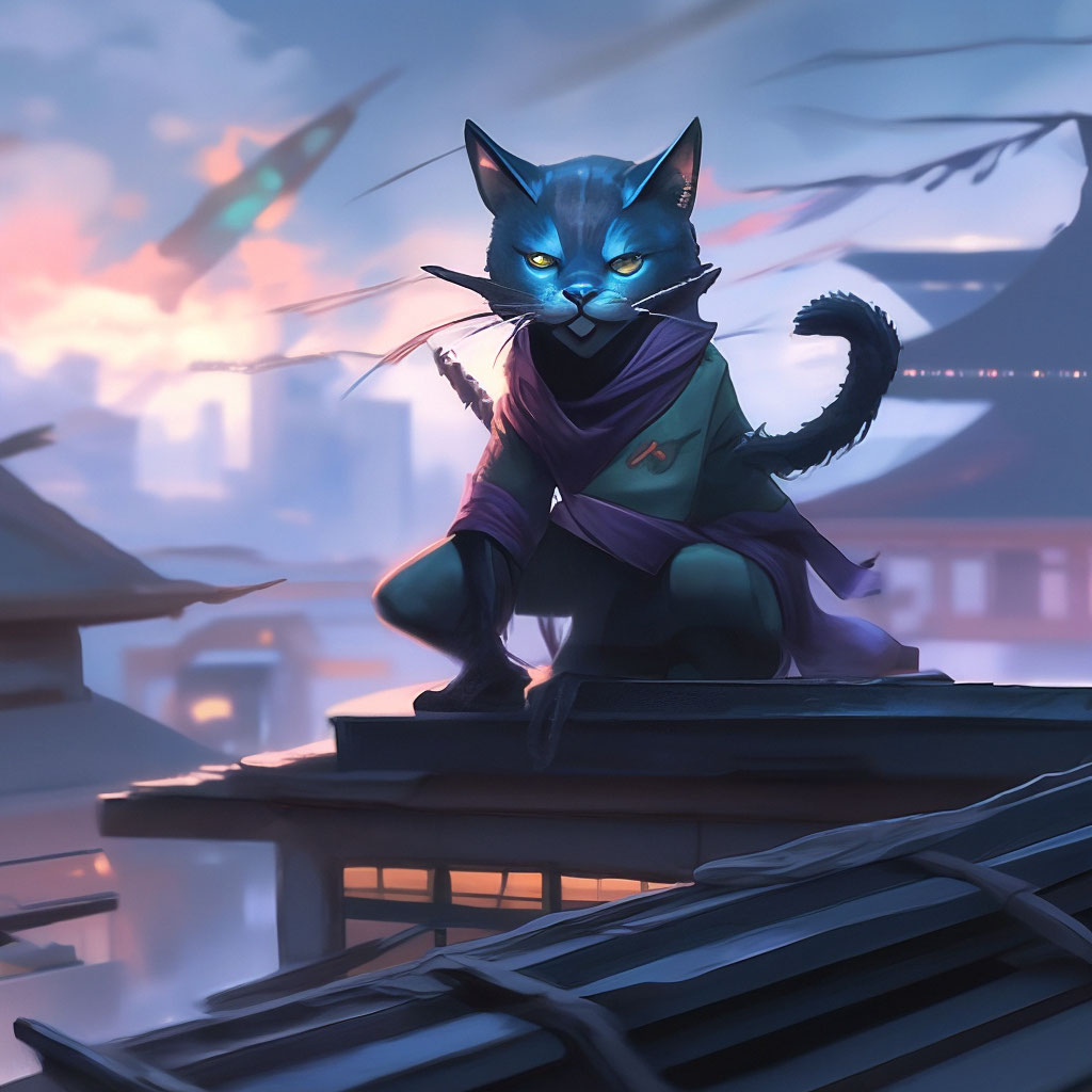 "Youkai, ninja cat, secretive, dangerous, elusive, haze, skinned ear ...