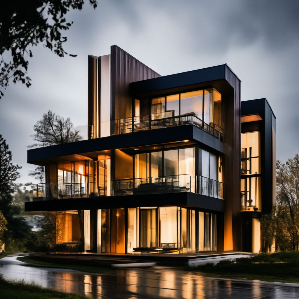 "Daub watercolor, ink, Vida nervously, architecturisto svetlotisto ...