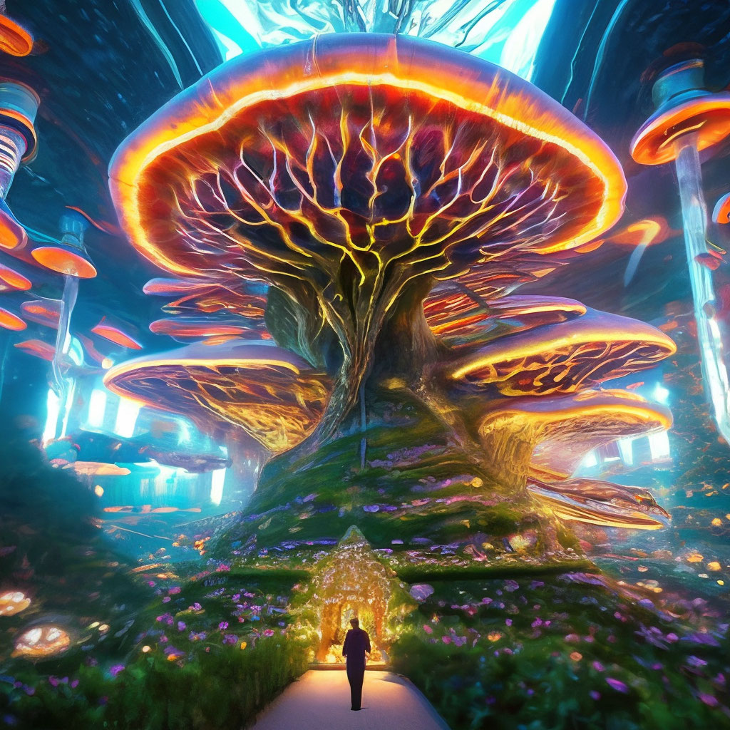 "New-year Christmas tree dynamically distorted reality dreams swarm of ...