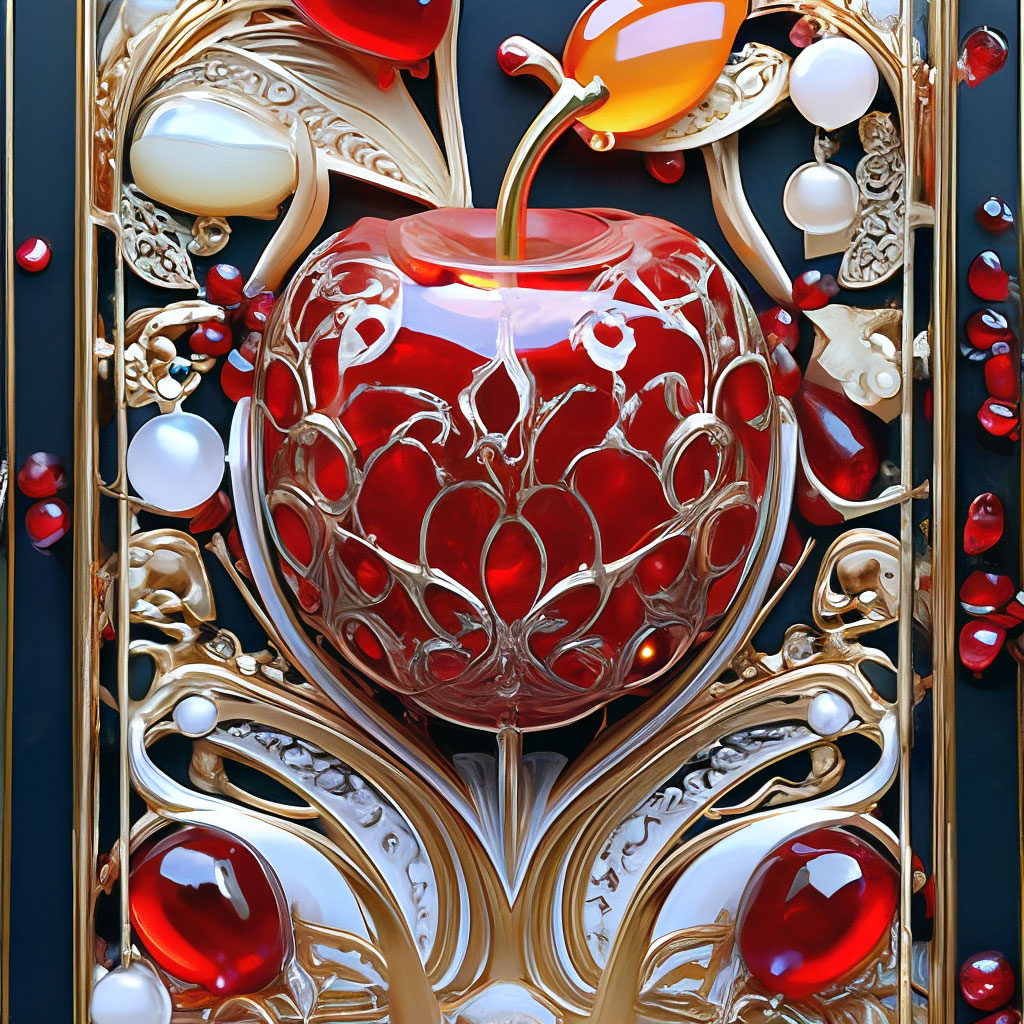 "3d, 16k, zentangle, decorative panel of glass pebbles in an openwork ...