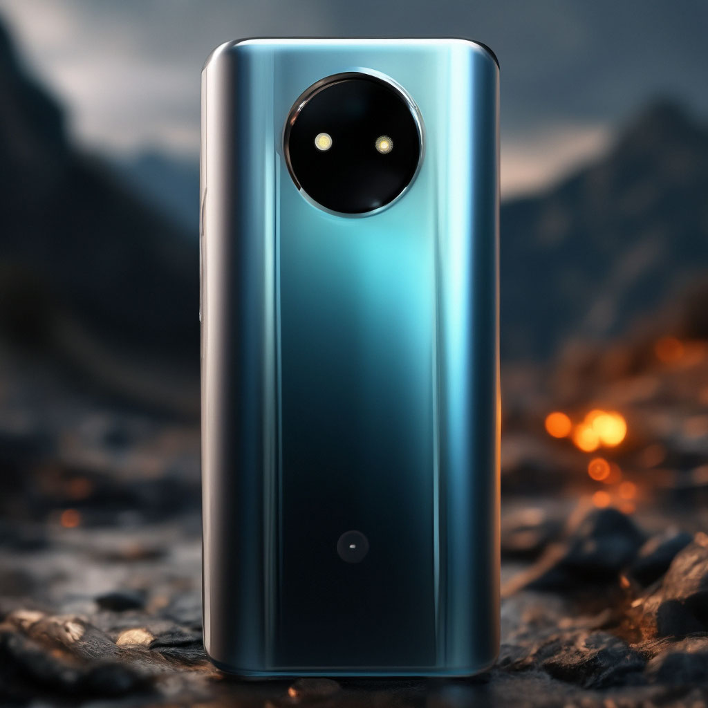 "Poko x3 pro phone" — image created in Shedevrum