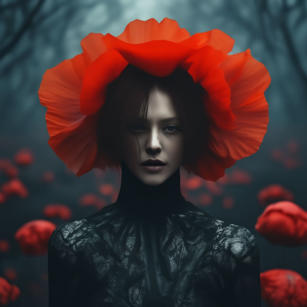 "Creep, giant flower of happiness Poppy, happy people lie around 👹 ...