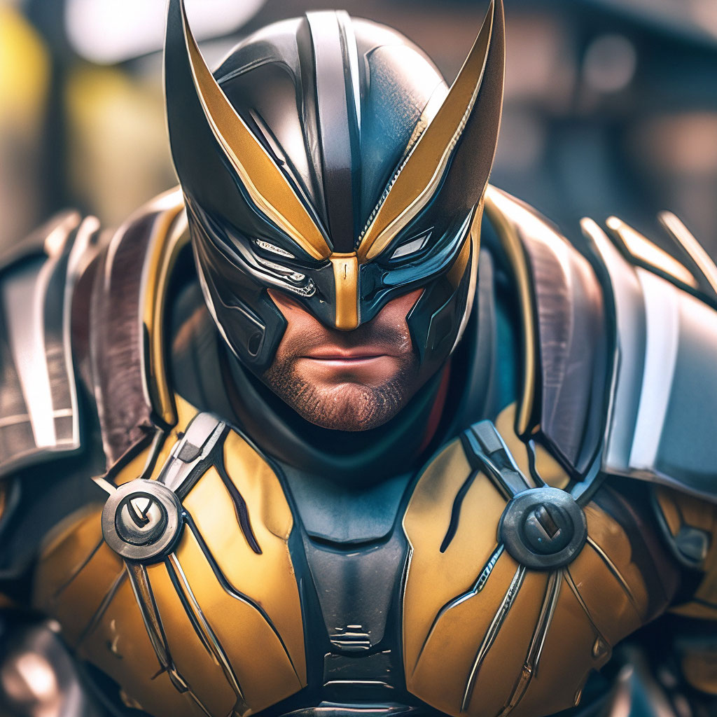 "Wolverine in Steampunk armor,cinematic,Marvel Comics, aesthetic ...