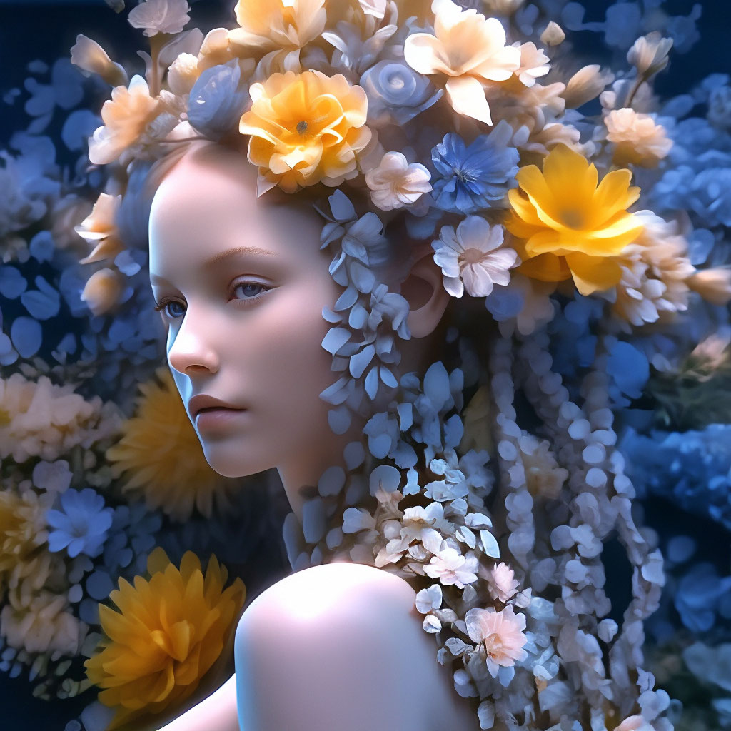 ""neural network and art" mimicry, mermaid fantasy.mysticism .botinicum ...