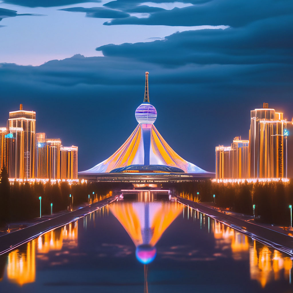 "Astana, aesthetically pleasing, beautiful, realistic, professional ...