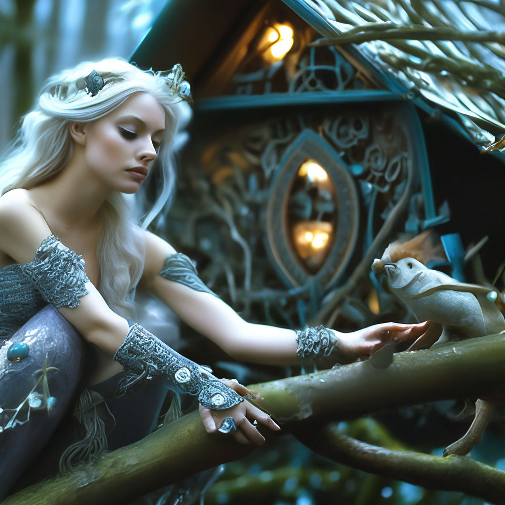 "A fairy tale there are miracles: there the goblin wanders, the Mermaid ...
