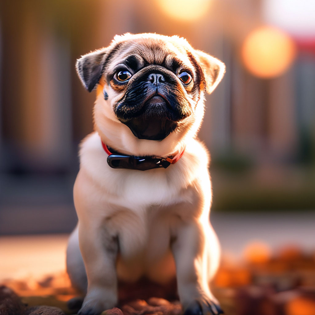 "PUG , aesthetically pleasing, professional photo, realistic, high ...
