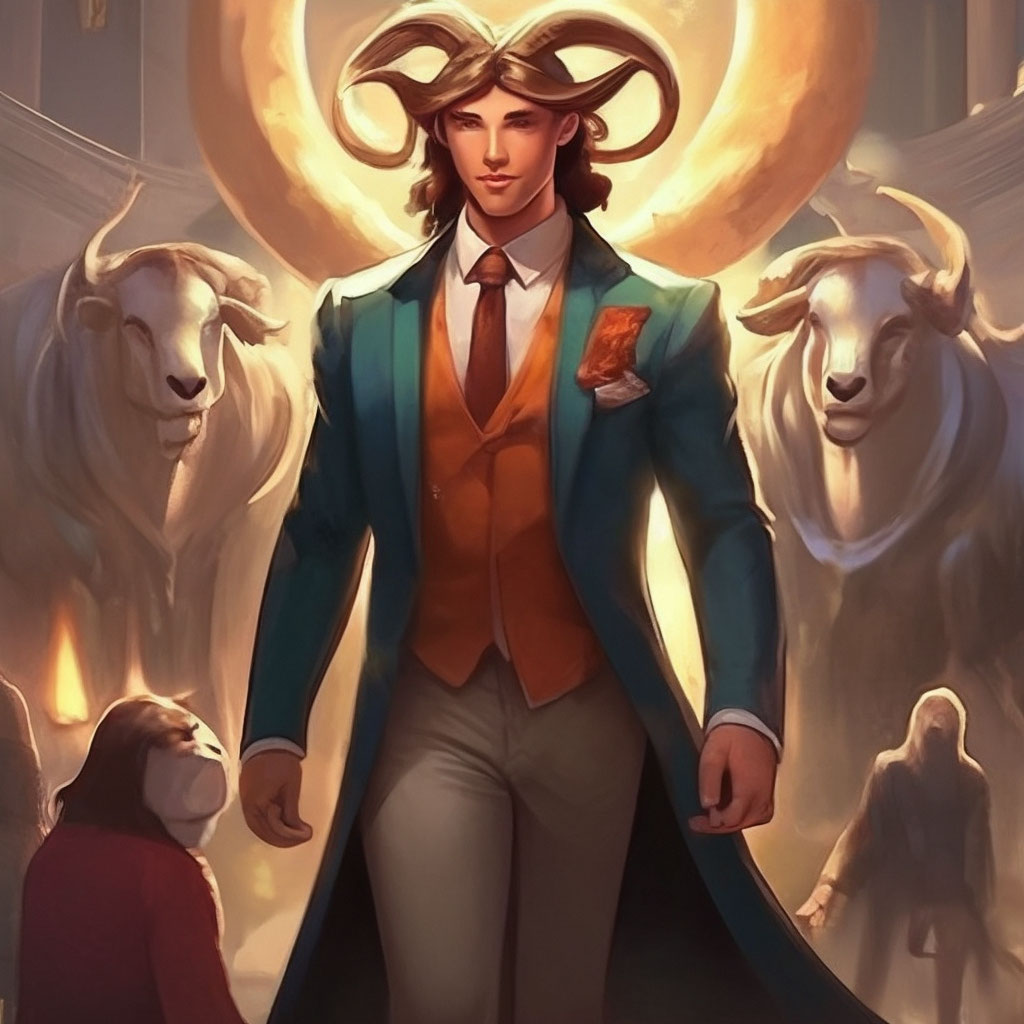 "A lot of Mr. Aries walks around looking important. This appearance is ...