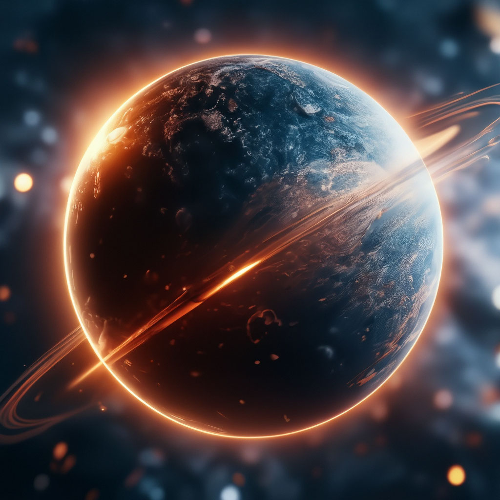"Planet in space, beautiful, professional photo, realistic, 4k, high ...