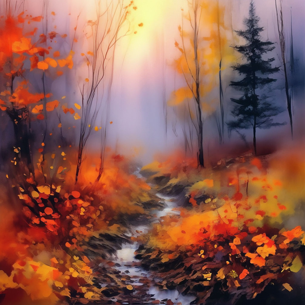 "Create an atmosphere of withering, watercolor, high detail, many small ...