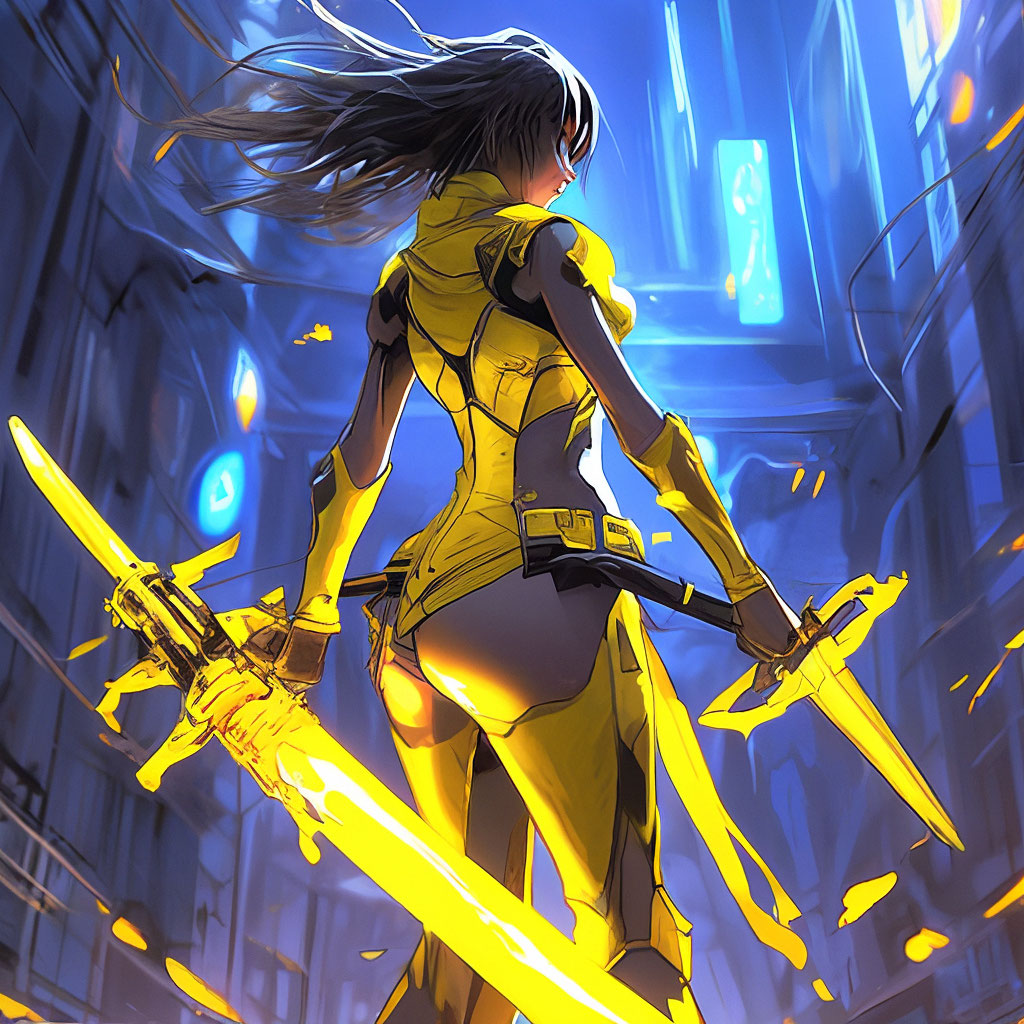 "Hips, shady, sword, yellow, back, aesthetically pleasing, beautiful ...