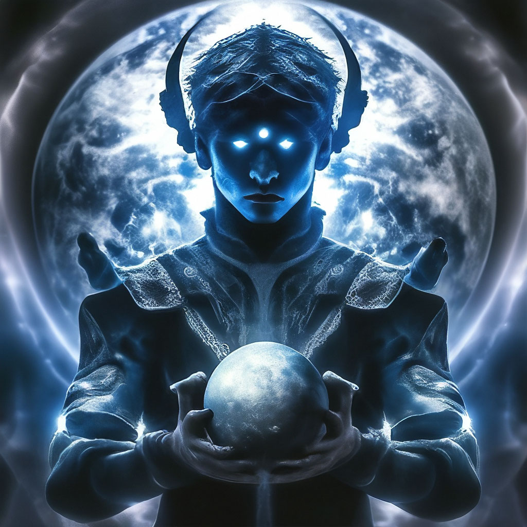 "YAZH The planet Mercury in the form of a man. Mysticism. A fantastic ...