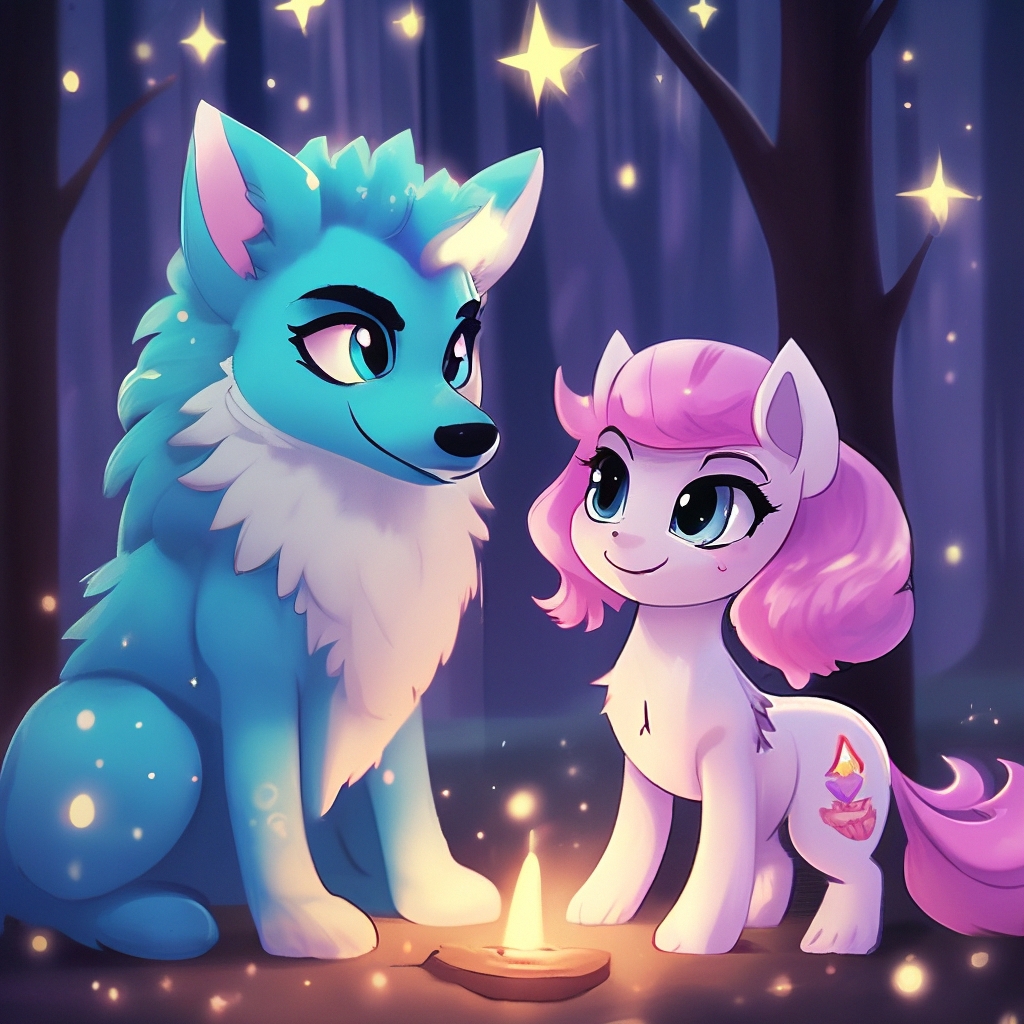 "My Little Pony sparkle to be friends with a werewolf🖤💜" — image ...
