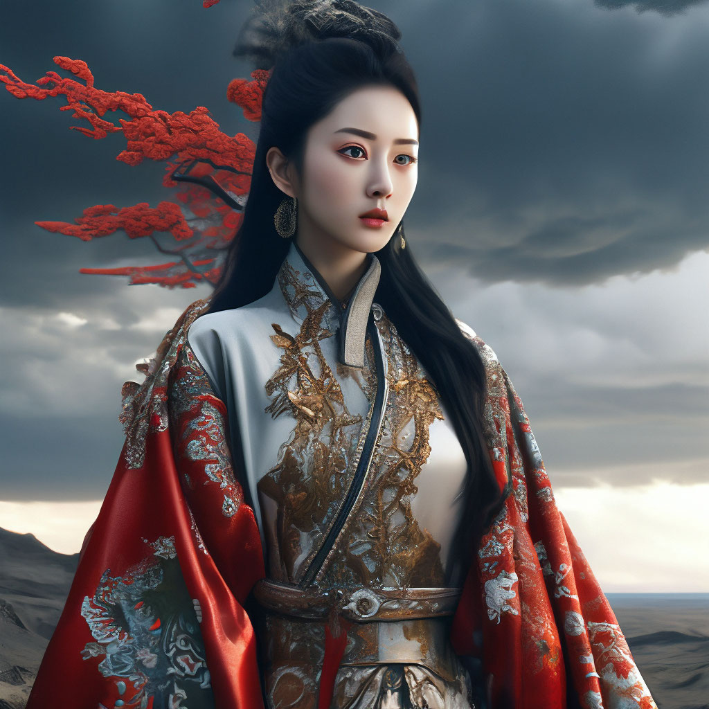 "64k, luxury, chinese clothing, overdetalization, hyperrealism ...