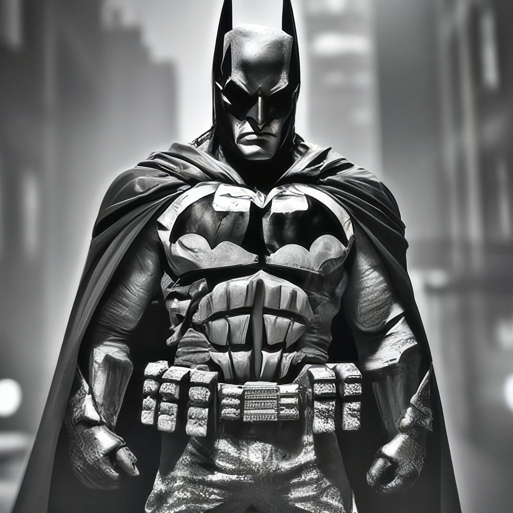 "Batman in the style of the stalker game, realistic, professional photo ...