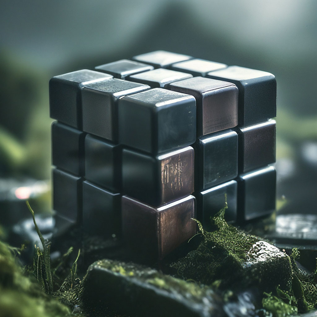 "Professional photo with maximum detail, rubik's cube, beautiful, high ...