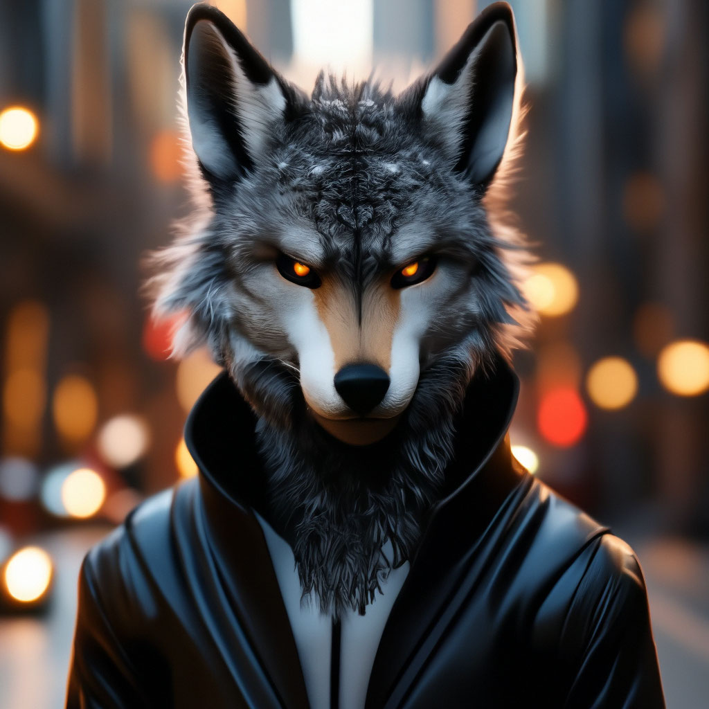 "Hybrid hare + wolf, hare wolf, anthropomorphic hare + wolf, furry hare ...