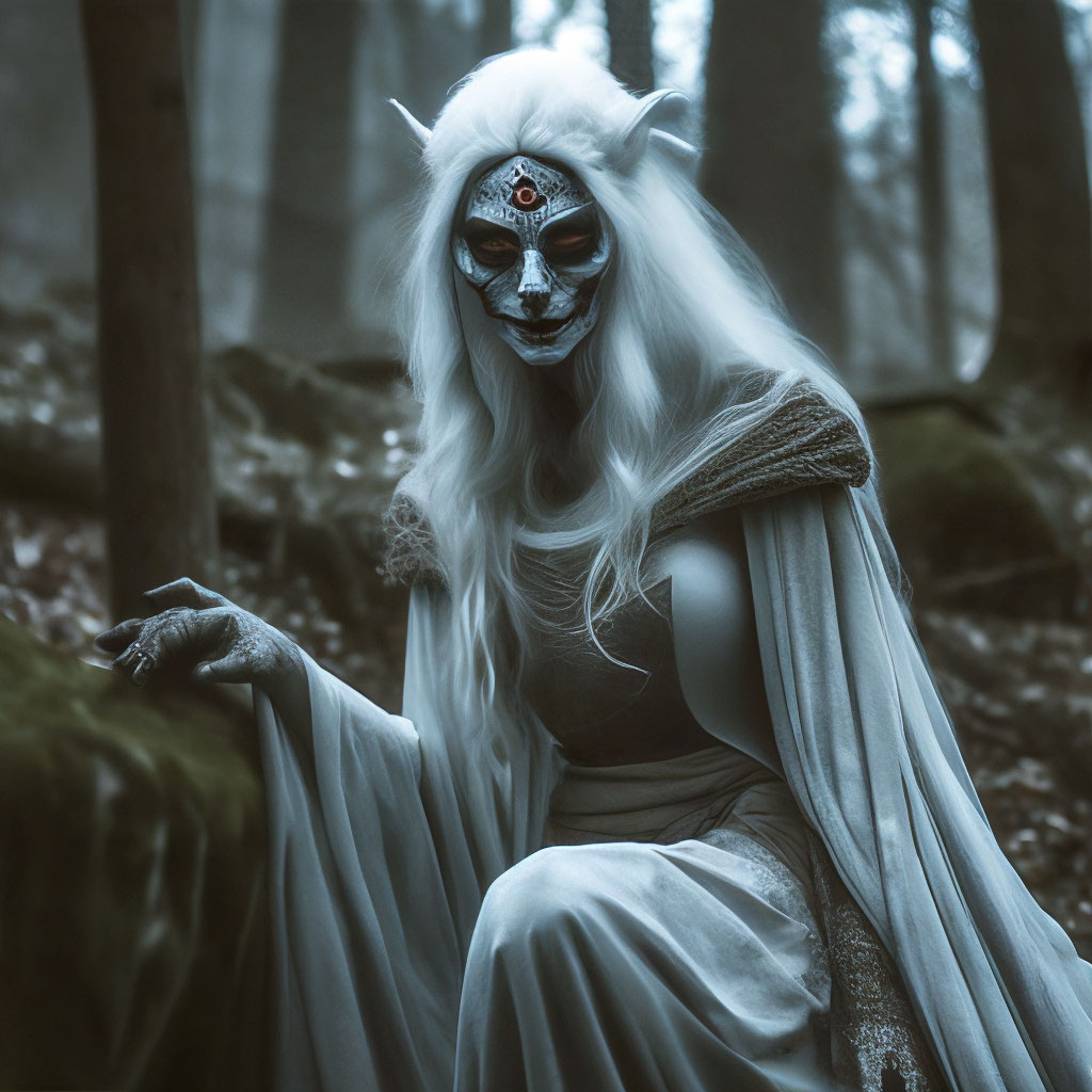 "The ghoul woman. Slovenian mythology.mythology" — image created in ...