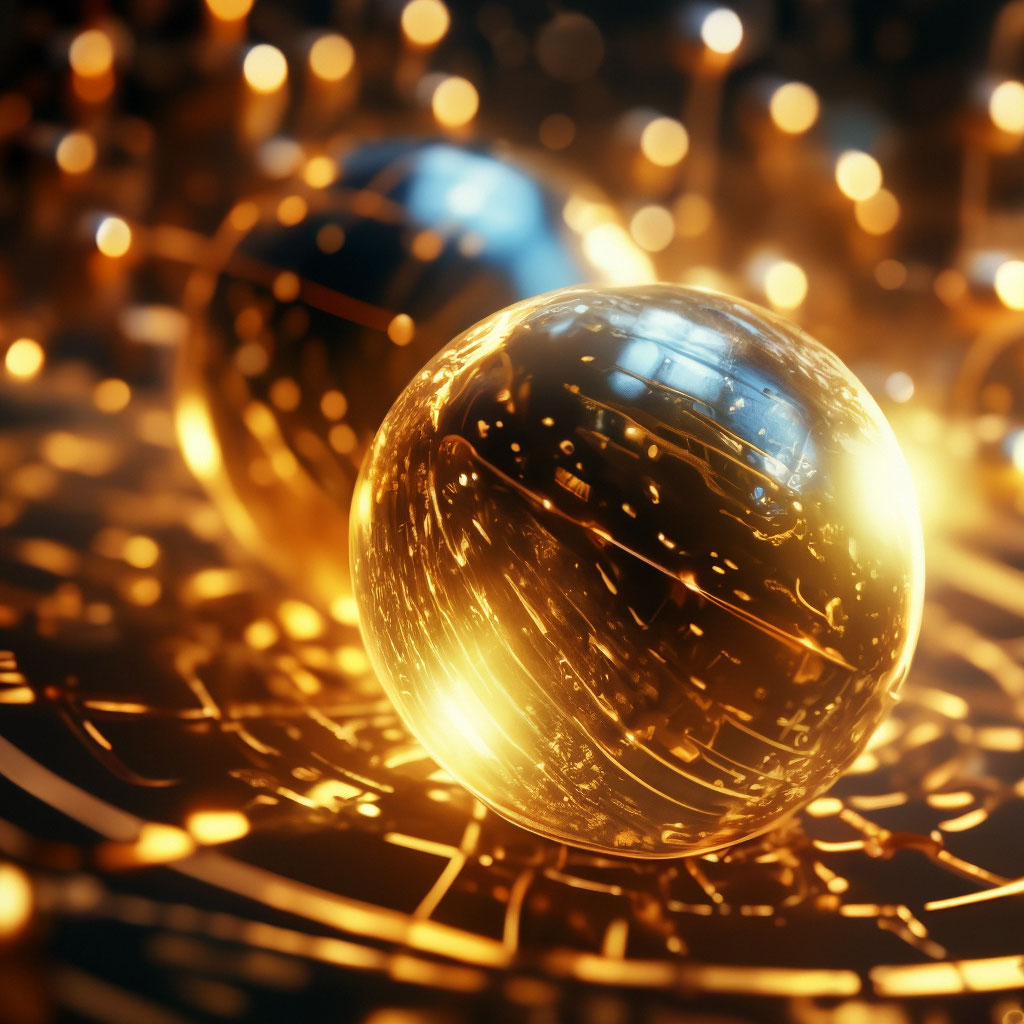 "Quantum physics , aesthetically pleasing, beautiful, 4k, bright ...