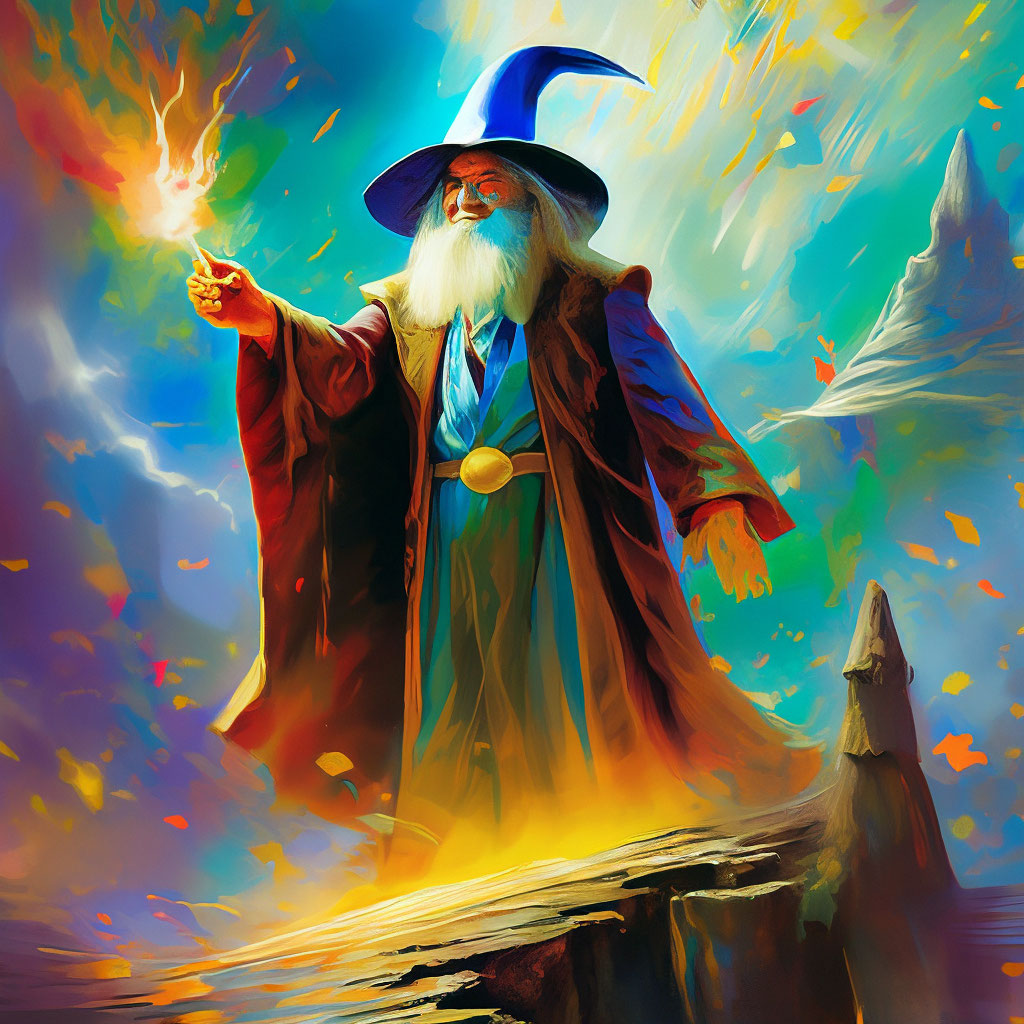 "The wizard of Oz" — image created in Shedevrum