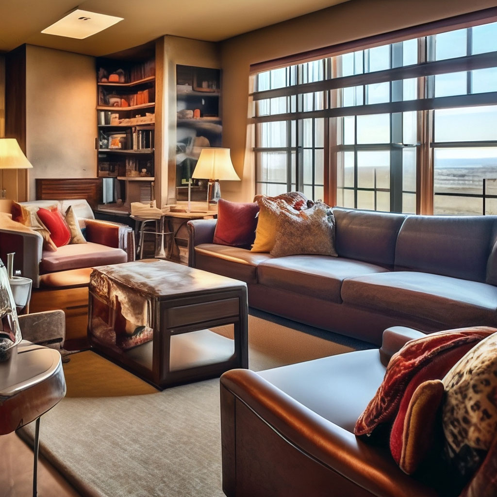 "Recreation room, aesthetically pleasing, beautiful, realistic, close ...
