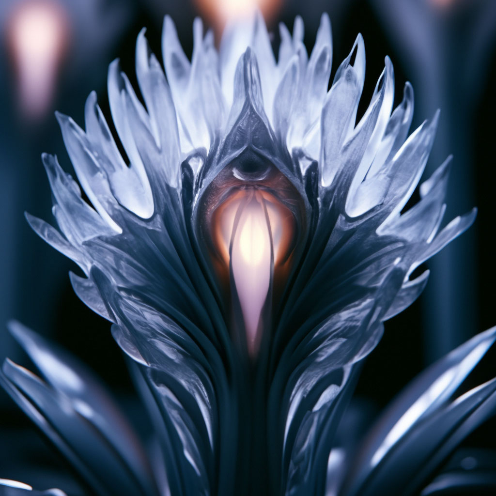 "Zooplant, crystal alien life form, speculative zoology" — image ...