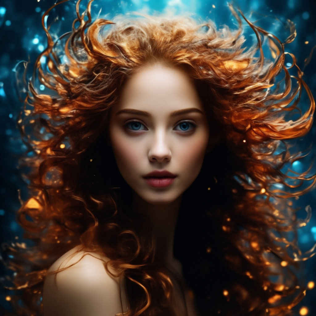 "The most beautiful creature in the universe" — image created in Shedevrum