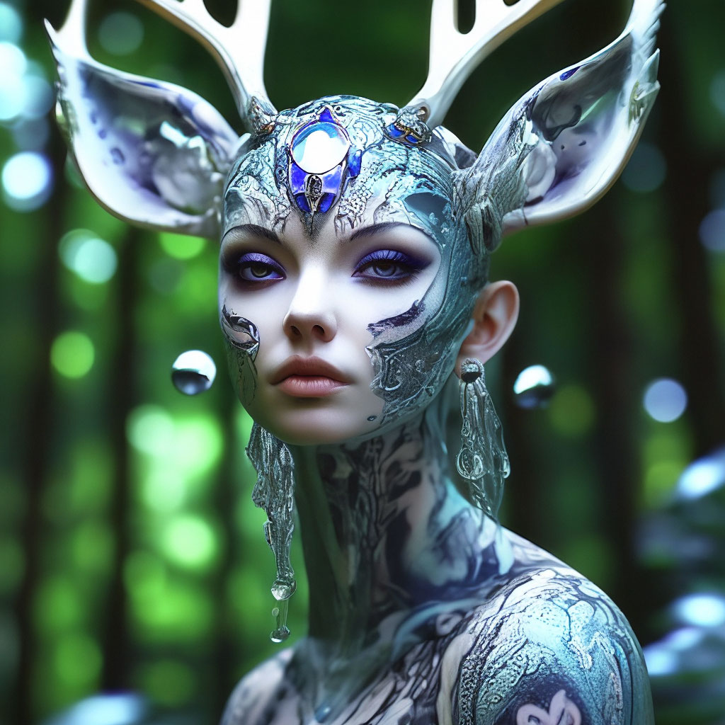 "Hyperrealism is beautiful, anthropomorphic, creature, romance,alien ...