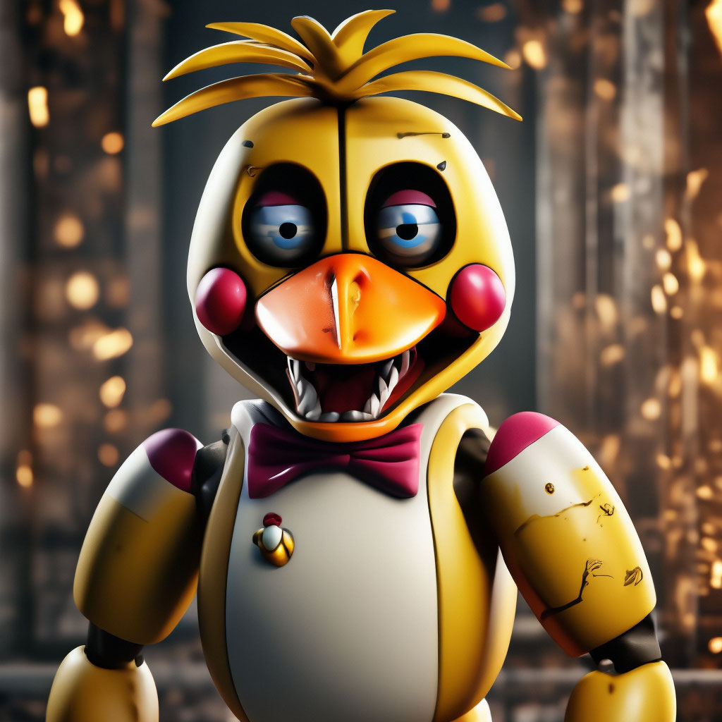 "Chika (Fnaf)" — image created in Shedevrum