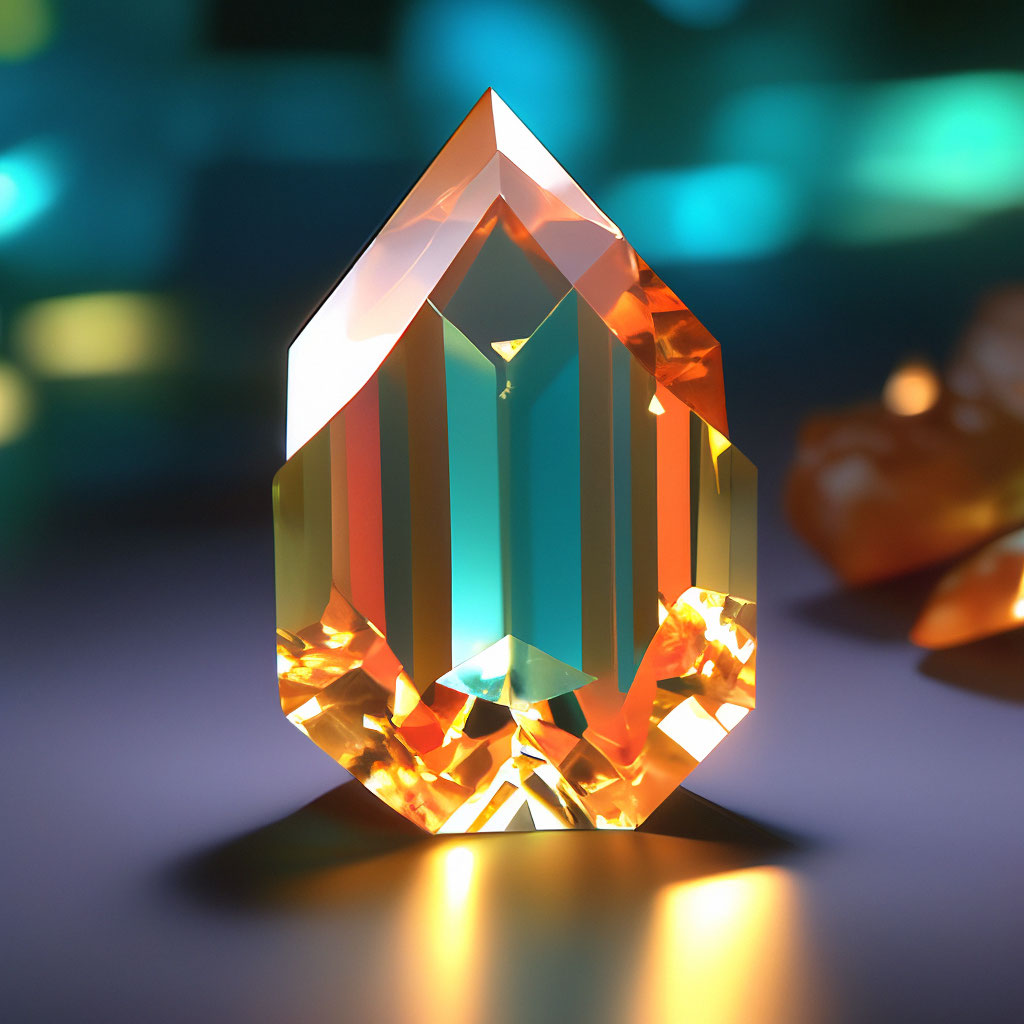 "Topaz" — image created in Shedevrum