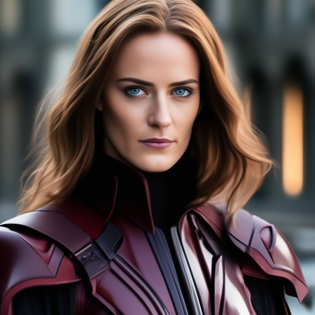 "Magneto Eric Magnus Lensherr as a Woman" — image created in Shedevrum