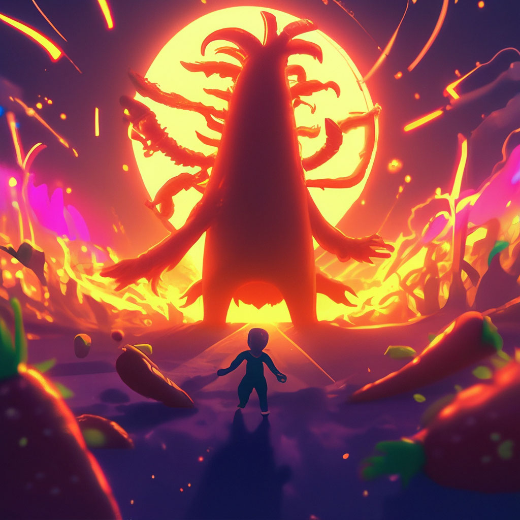 "Concept art, psychedelics, collaboration of evil and hatred ...