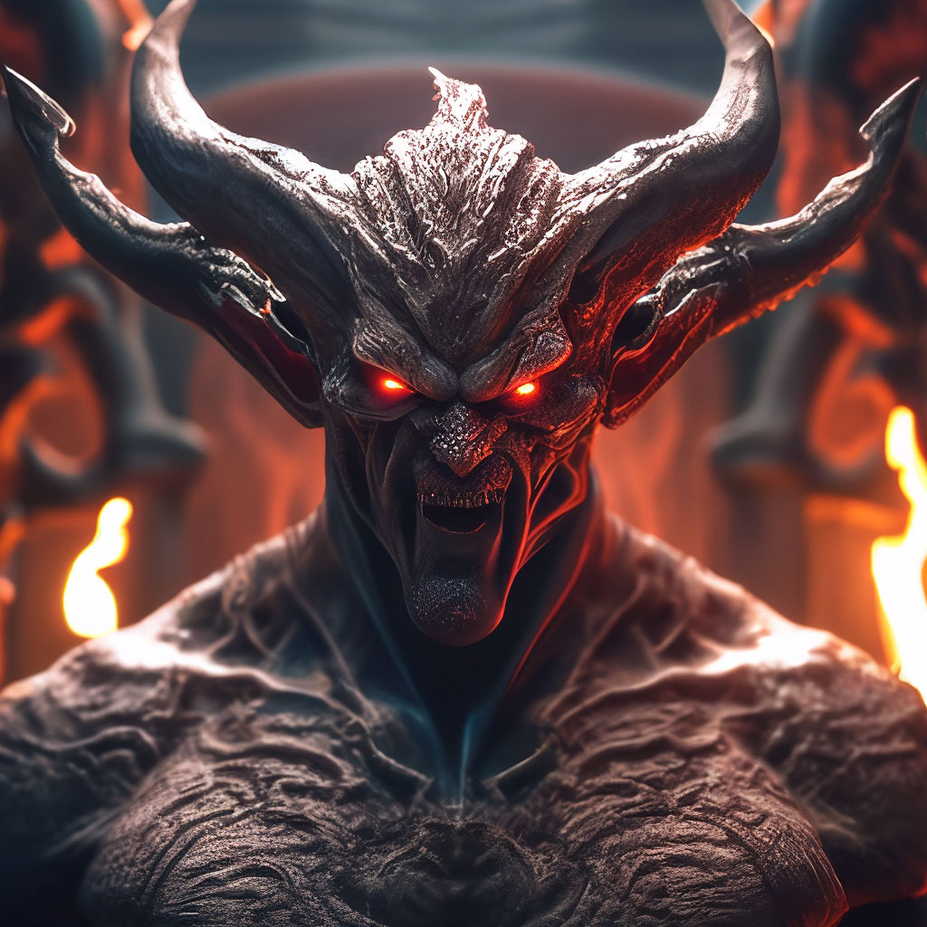 "The most terrible demon Philotanus,metamorphosis,symmetrically,complex ...