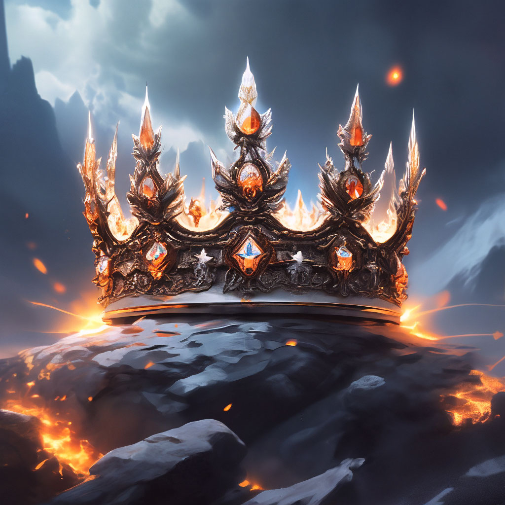 "Crown" — image created in Shedevrum