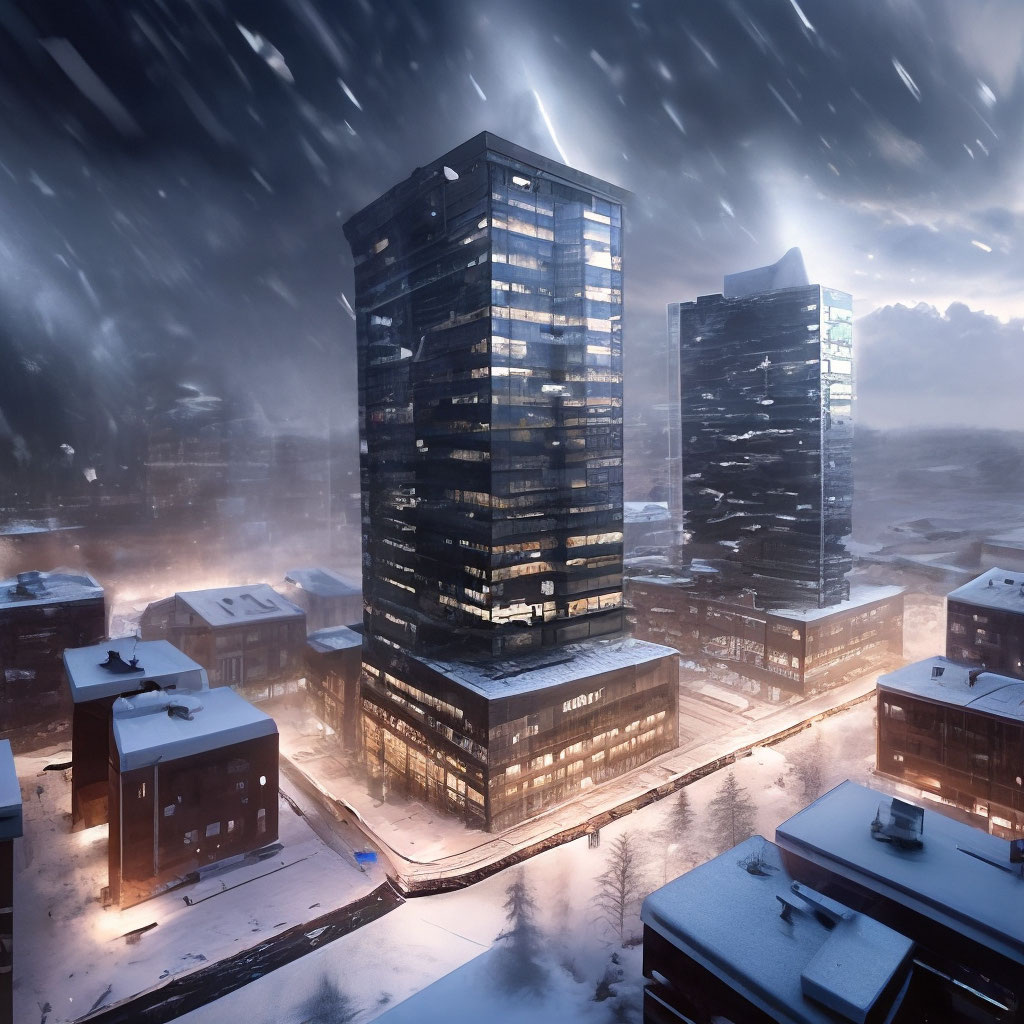 "A blizzard, a snowstorm, a dynamic blizzard. sweeps with snow. high ...