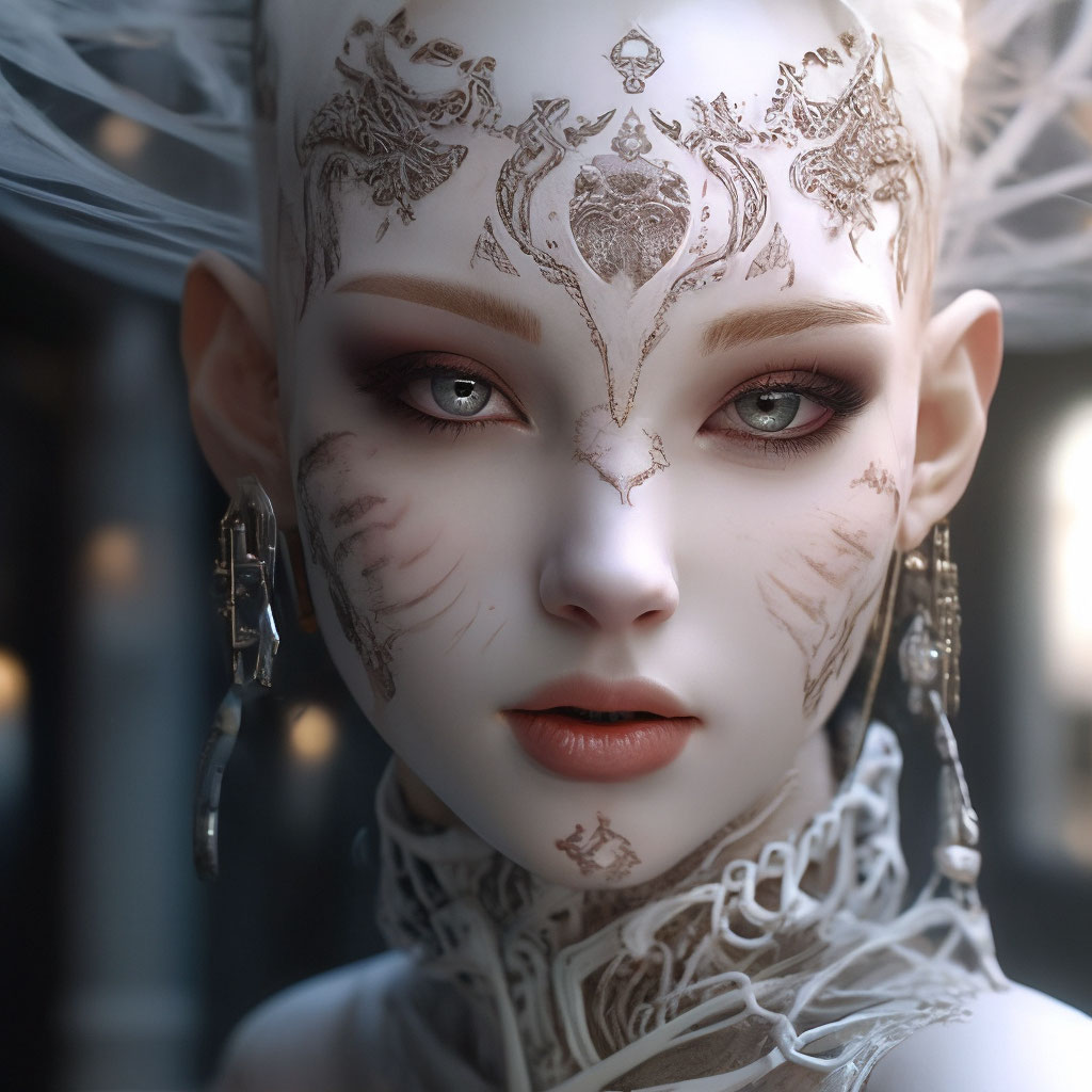 "Surrealism, elegant incredibly beautiful anthropomorphic girl mole ...
