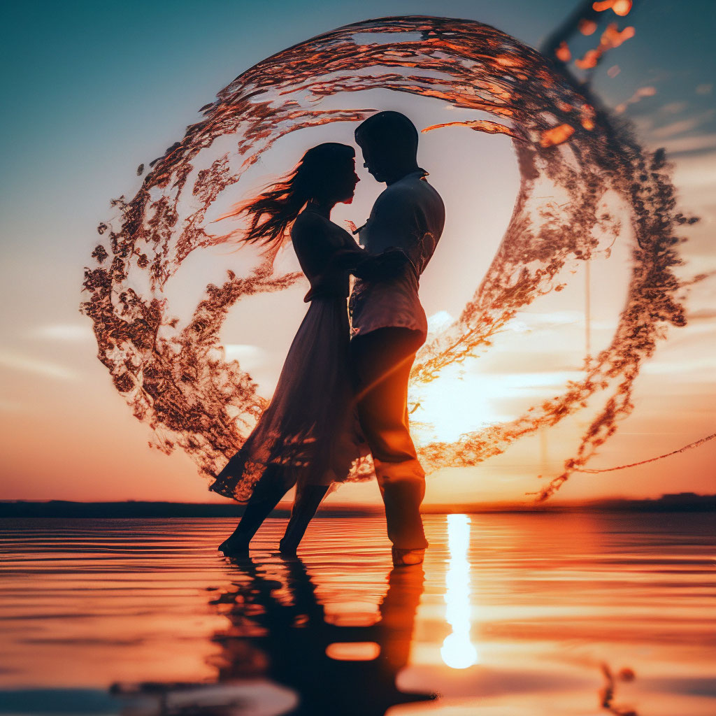 "Double exposure.passion and love of feelings.twisted, gentle girl and ...