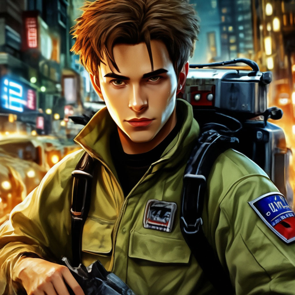 "Ghostbusters anime good drawing of details really beautiful and very ...