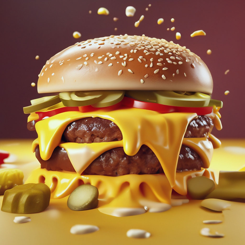 "The most delicious realistic big testi processed cheese flows ...