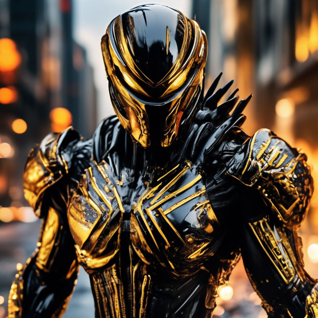 "A whirlwind of colors, exhilarating very brutal gold Black Predator ...
