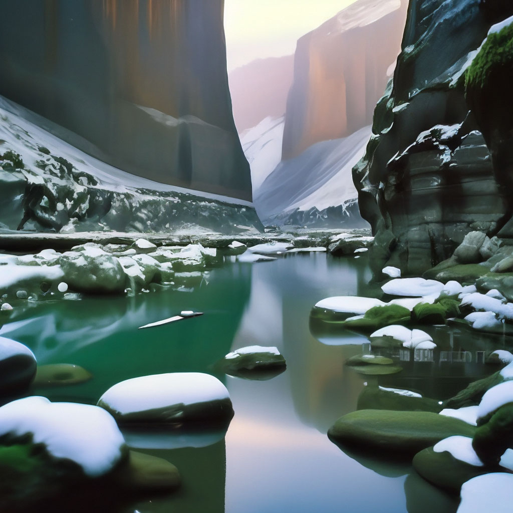 "A very ancient place at the mouth of the river between the mountains ...