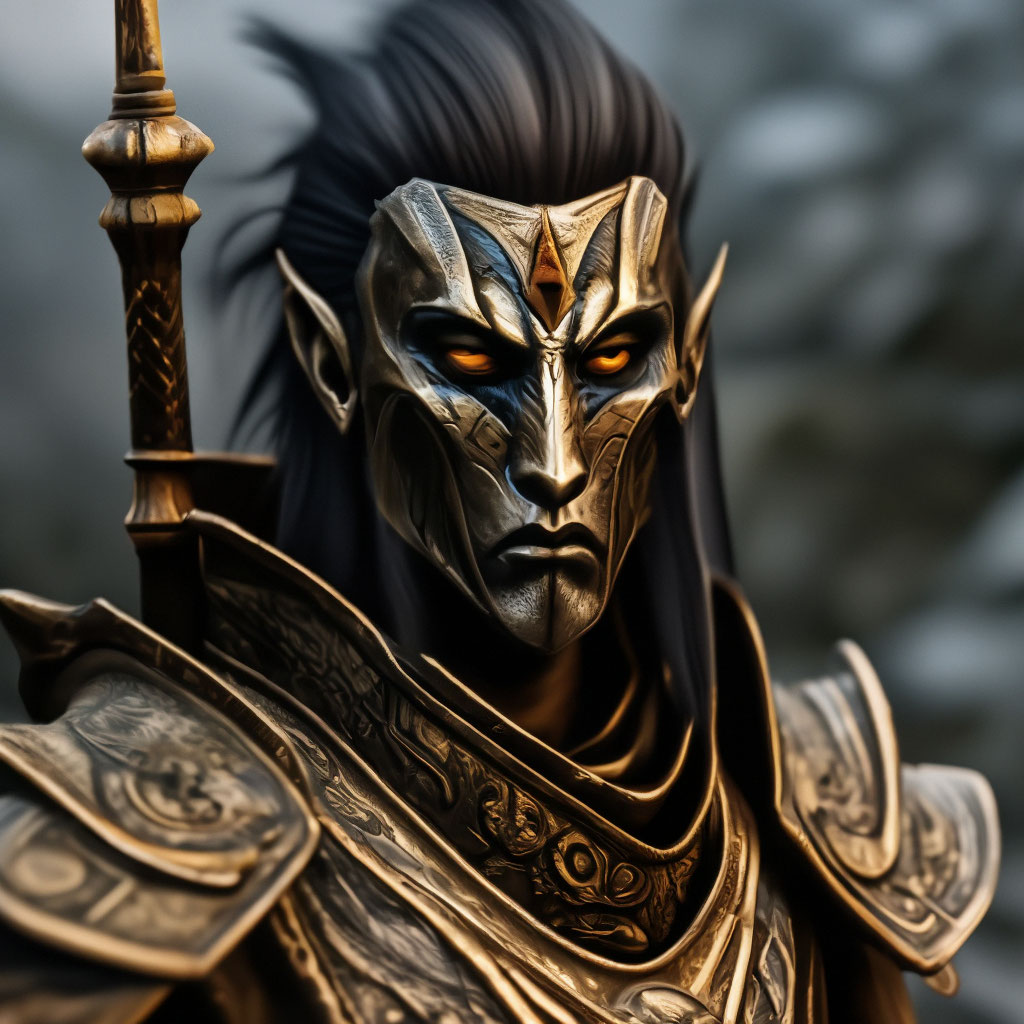 "Nerevar Indoril.." — image created in Shedevrum