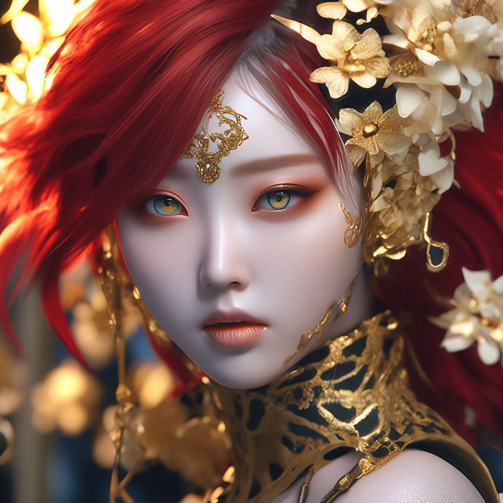 "Hyper realistic,128k, Korean girl, high quality, hyper detail,focus on ...